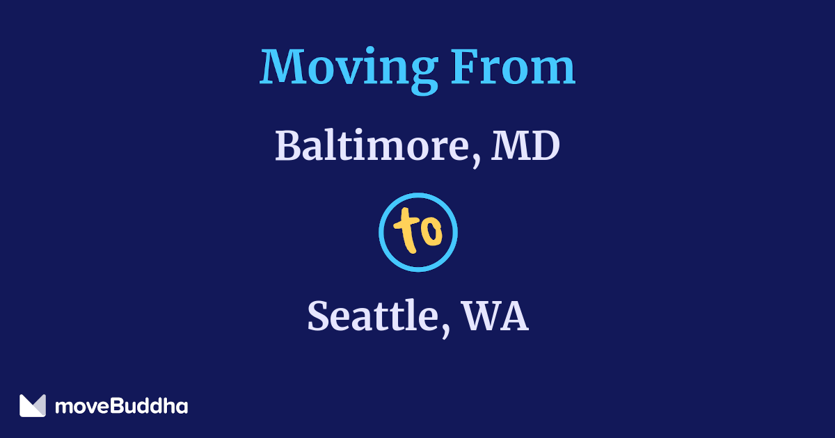 ($1,323) Movers From Baltimore to Seattle