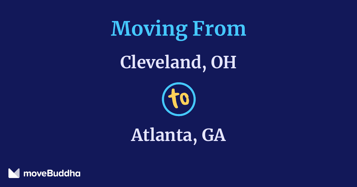 Cleveland, OH to Atlanta, GA Movers ($642 - $9,293) | moveBuddha