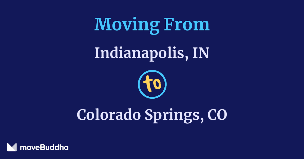 ($1,154) Cost to Move From Indianapolis, IN to Colorado Springs, CO