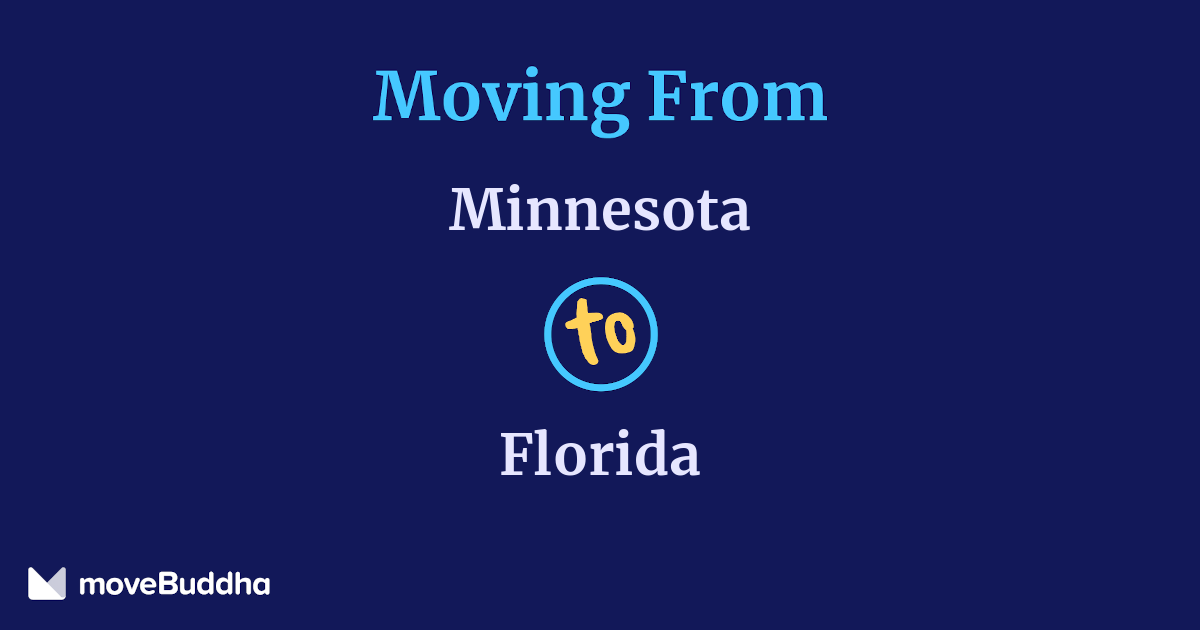 Minnesota to Florida Movers (2026 Cost Data) | moveBuddha