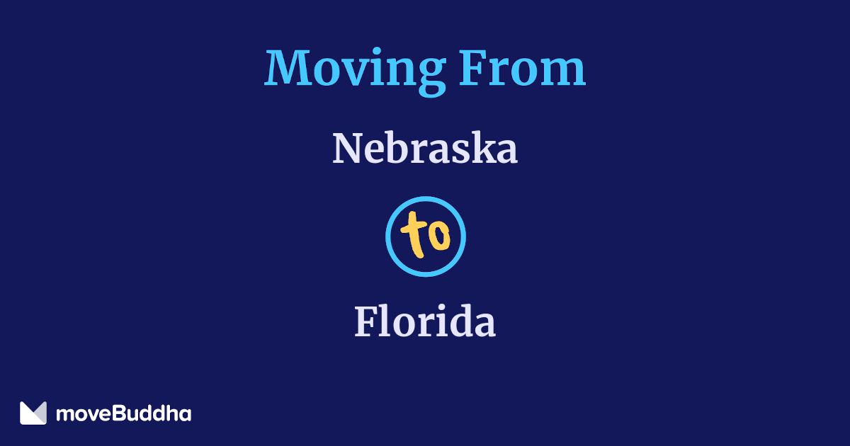 Nebraska to Florida Movers (2026 Cost Data) | moveBuddha