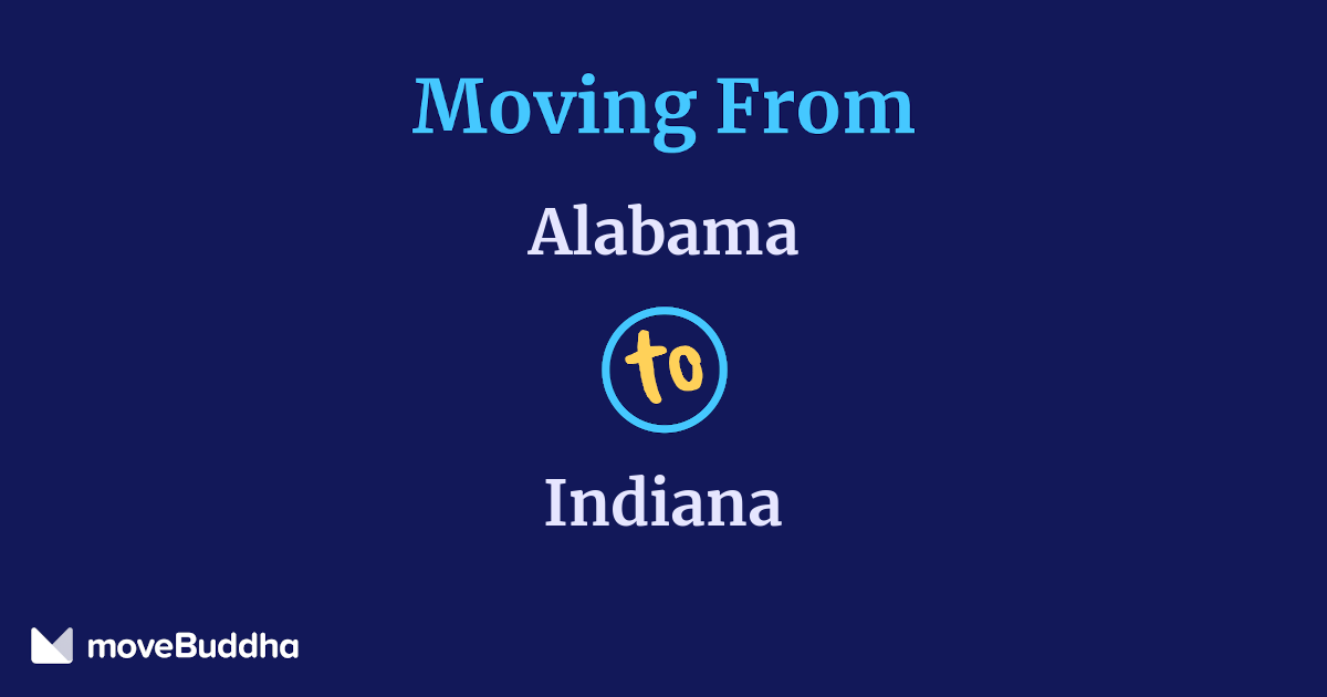 Best Movers from Alabama to Indiana (2026 Cost Data) | moveBuddha