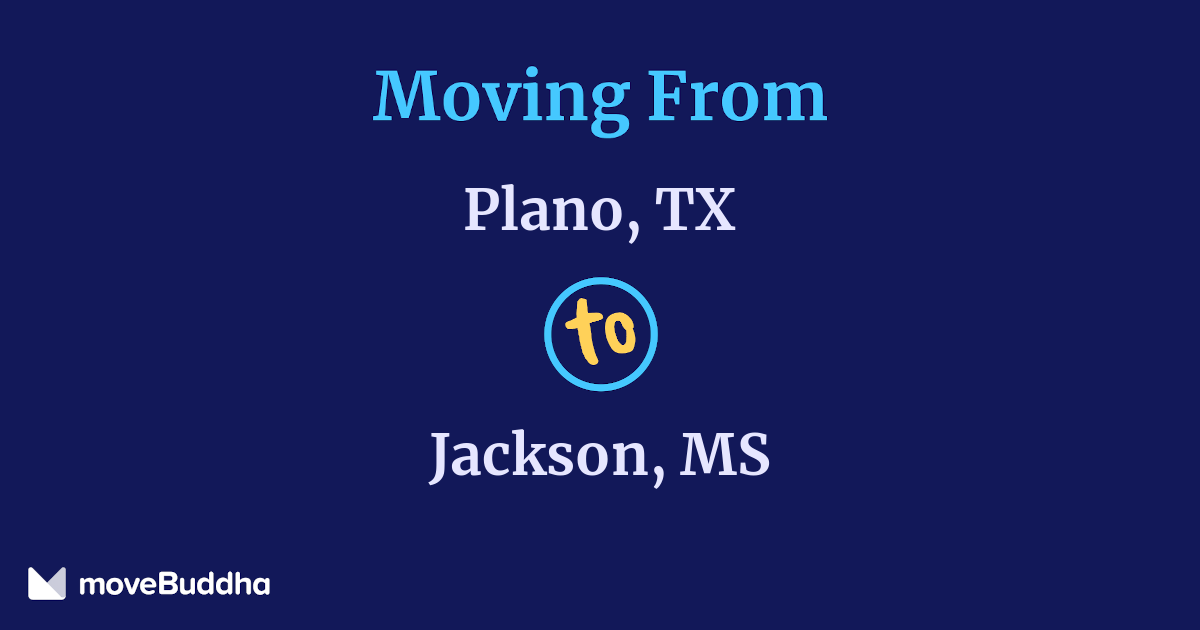 Top Plano, TX to Jackson, MS Movers