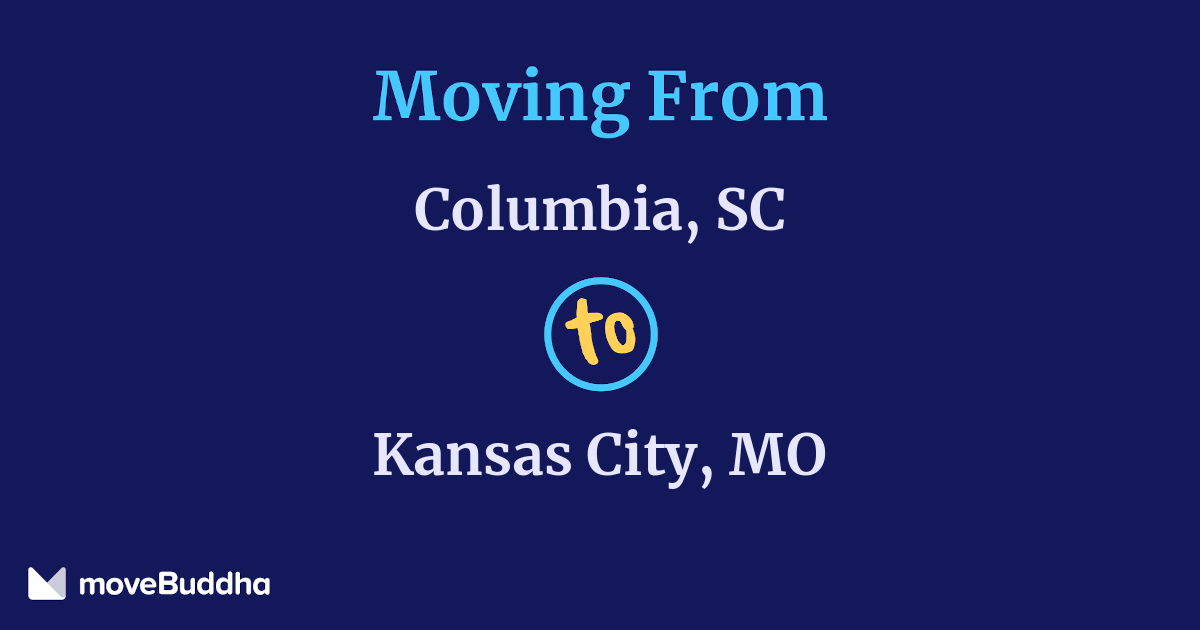Columbia, SC to Kansas City, MO Movers (NEW 2026 Costs) | moveBuddha