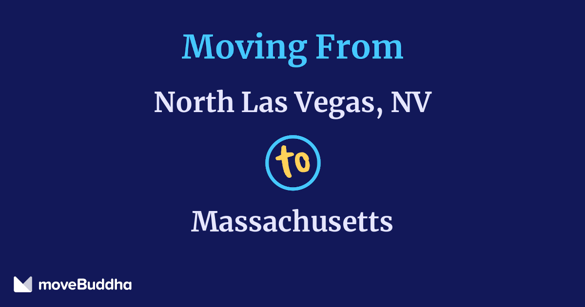 North Las Vegas, NV to Massachusetts Movers (NEW 2026 Costs)
