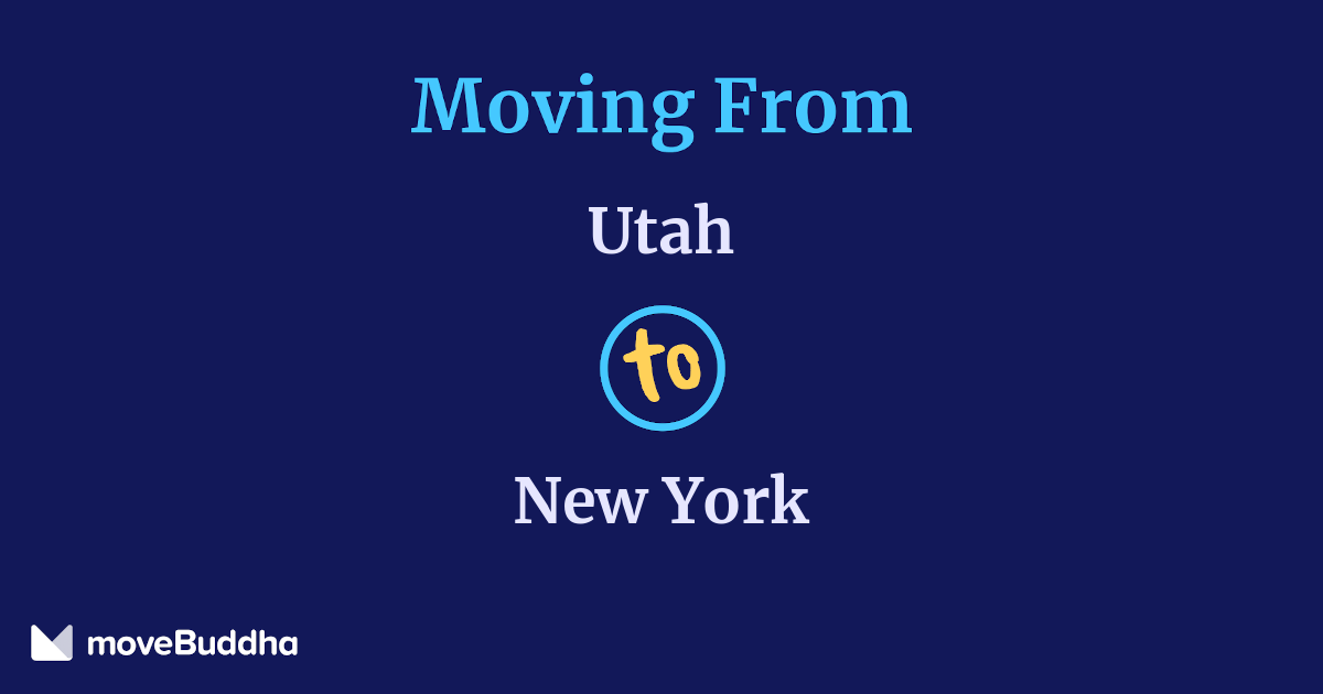 Best Movers from Utah to New York (2026 Cost Data) | moveBuddha
