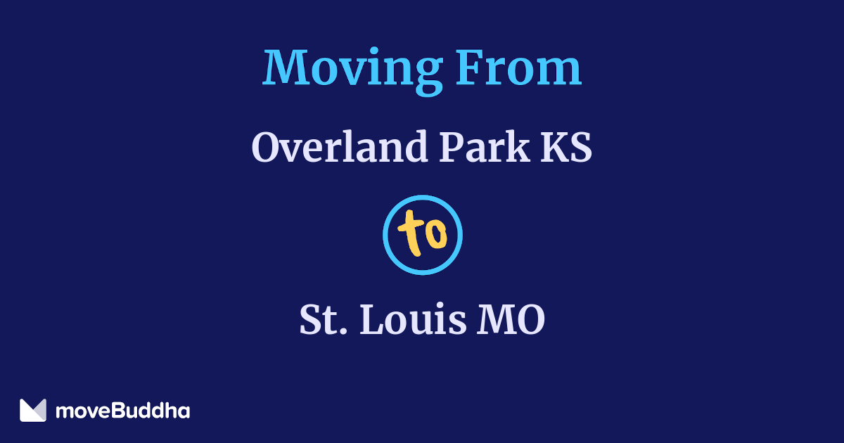 ($342+) Overland Park, KS to St. Louis, MO Movers | moveBuddha