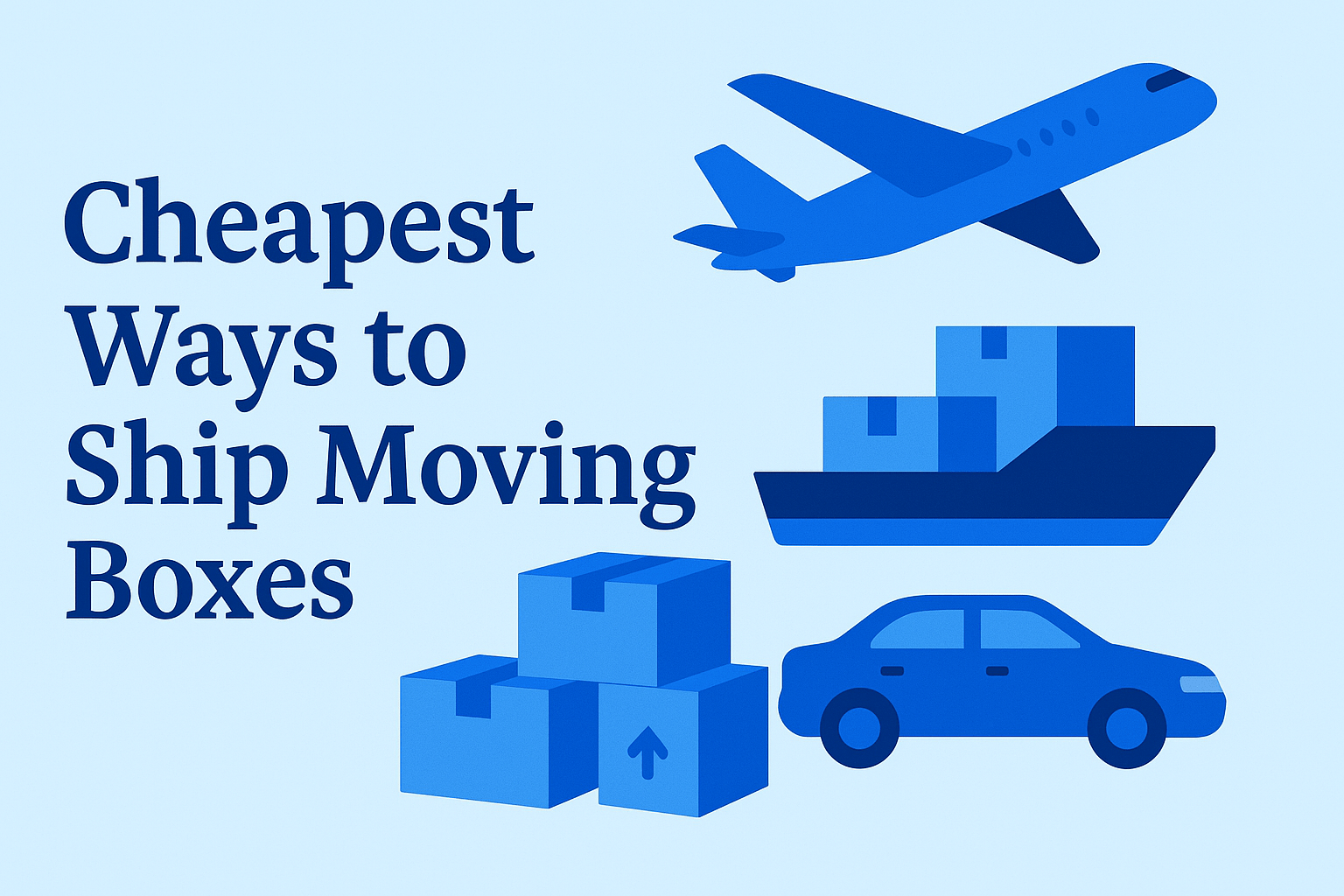 Shipping Moving Boxes: 6 Cheapest Ways to Ship Moving Boxes