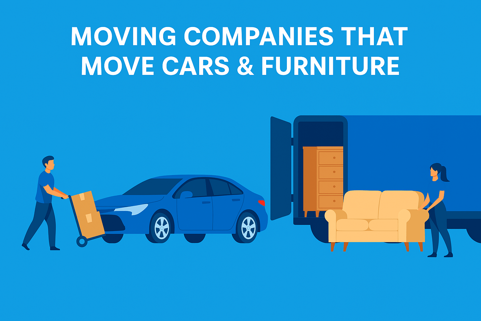 Moving Companies That Move Cars and Furniture | moveBuddha
