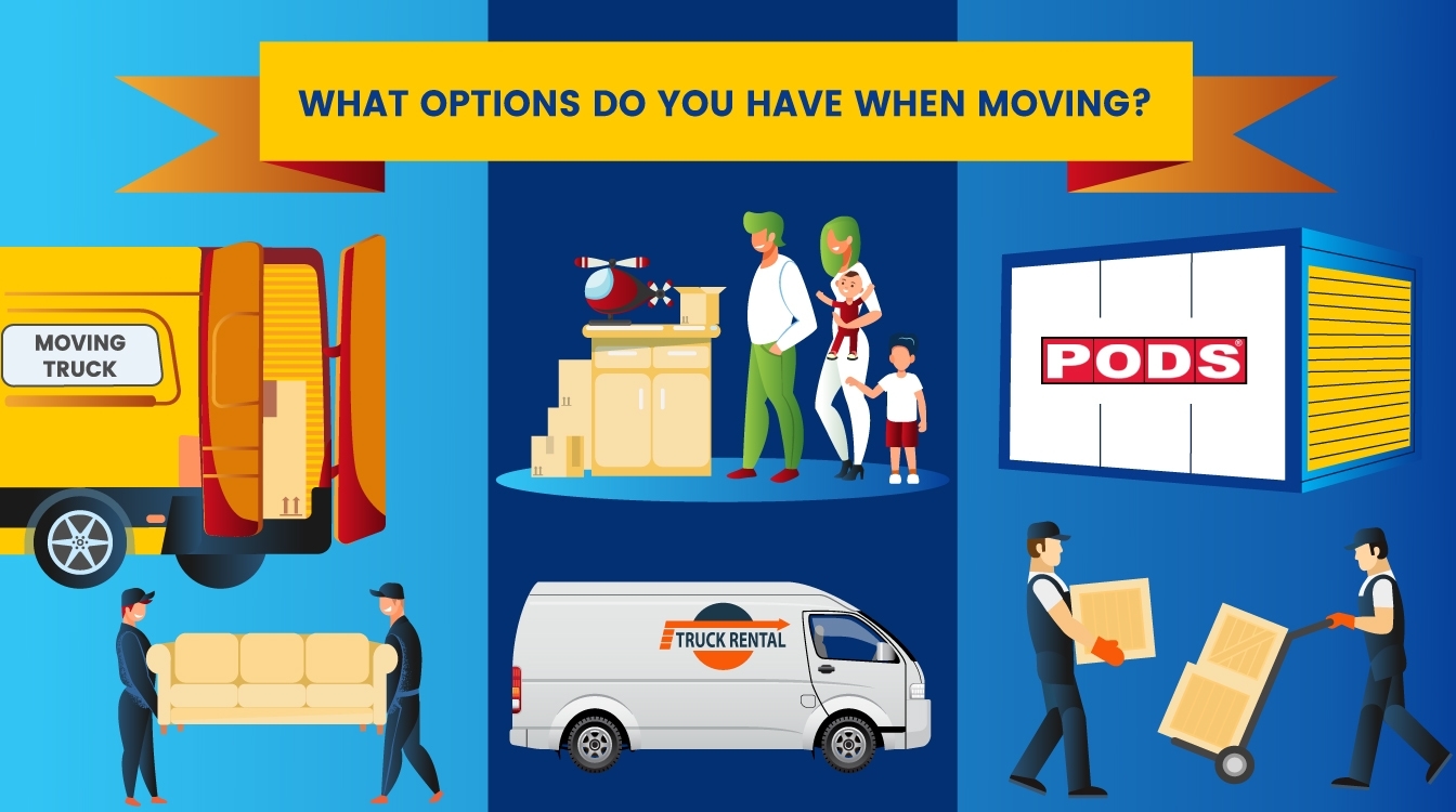 Moving Options: The 5 Best Ways to Move | moveBuddha