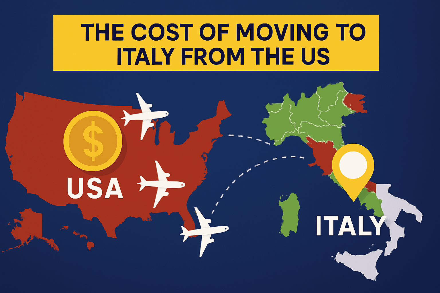 How Much Does It Cost To Move to Italy From the US?