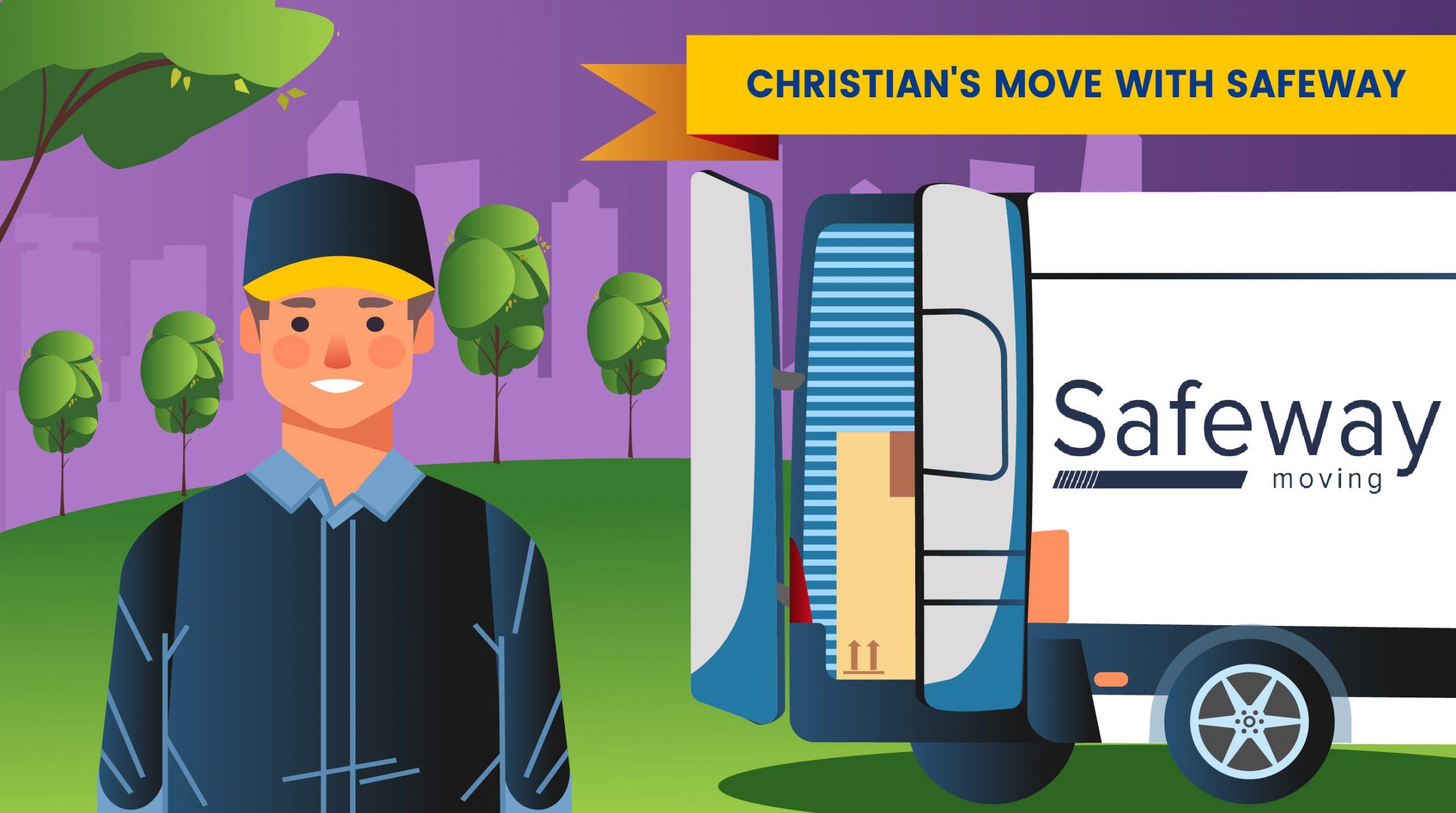 Moving Experience : Christian's Move with Safeway | moveBuddha