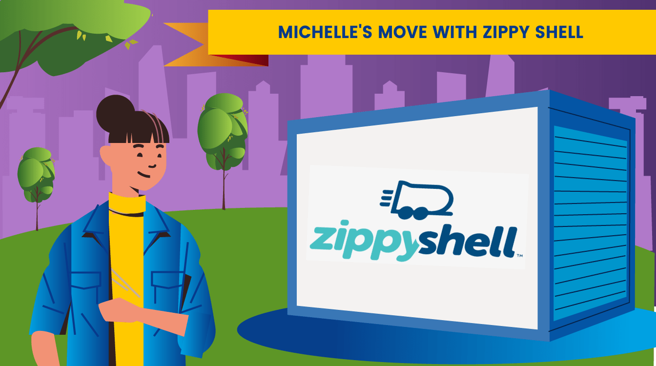 Moving Experience: Michelle's Move with Zippy Shell | moveBuddha