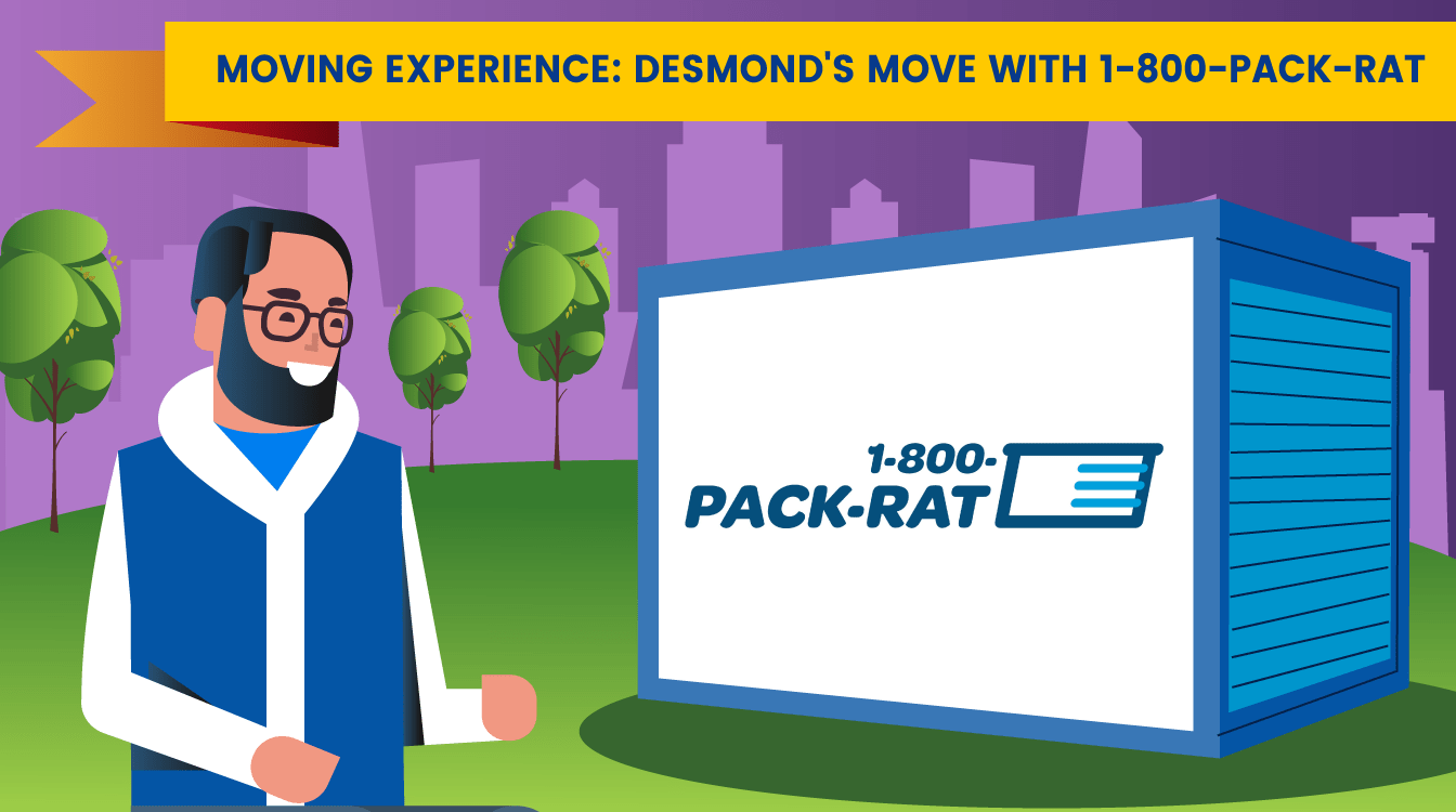 Desmond's Move with 1-800-PACK-RAT | moveBuddha