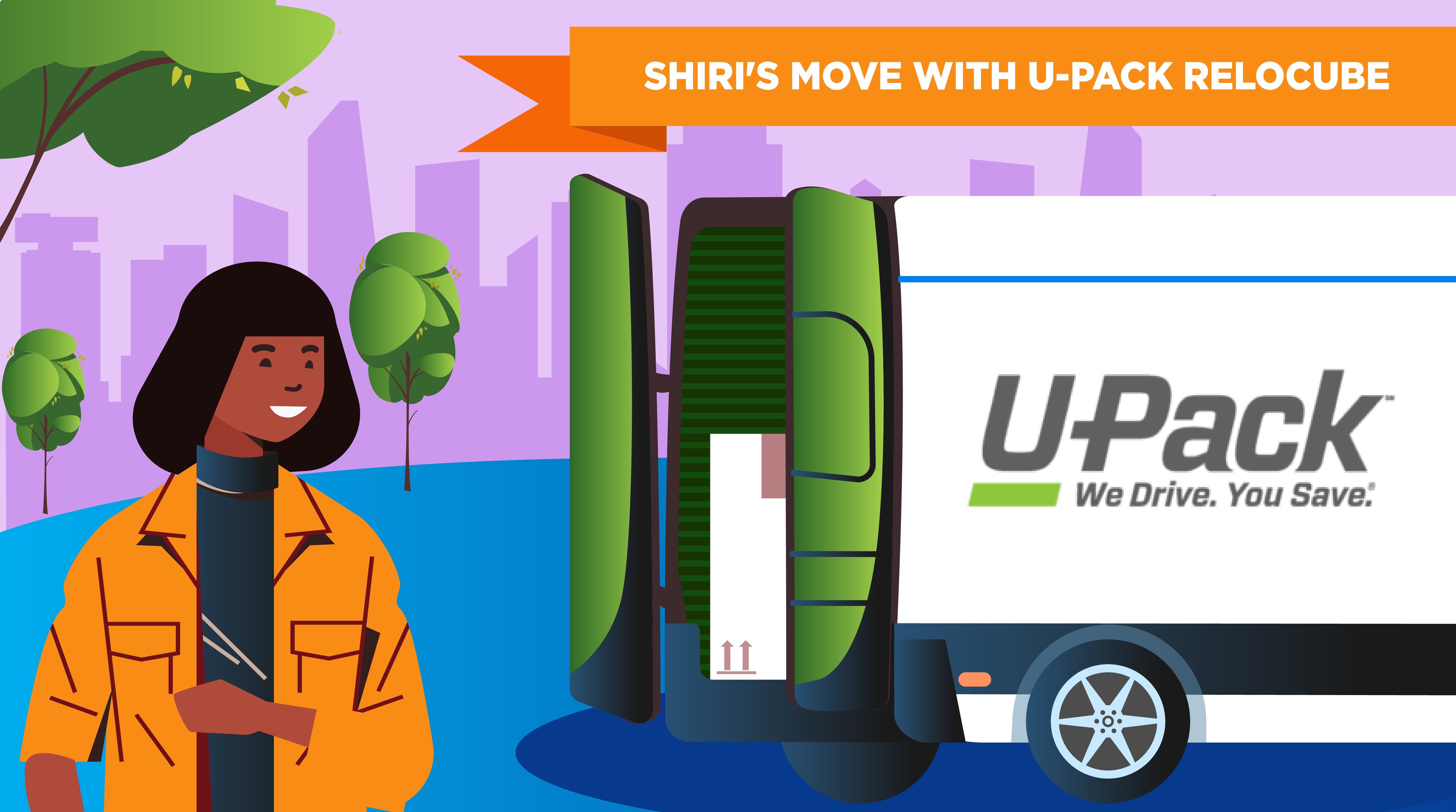 Moving Experience: Shiri’s Move with U-Pack ReloCube | moveBuddha