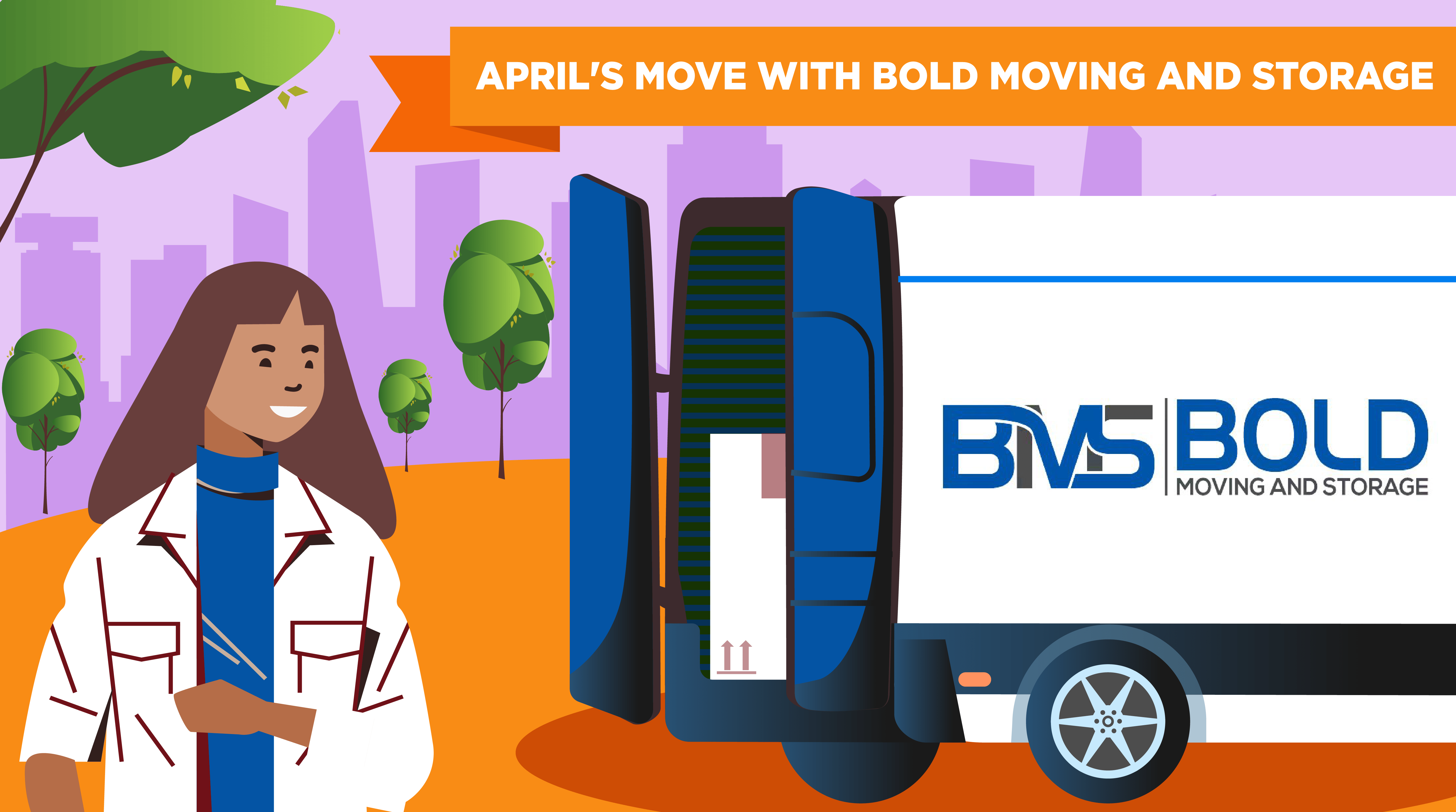 Moving Experience: April’s Experience with Bold Moving and Storage