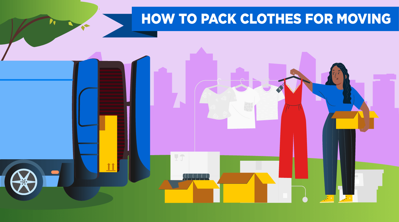How To Pack Clothes for Moving: Try These Tips & Hacks