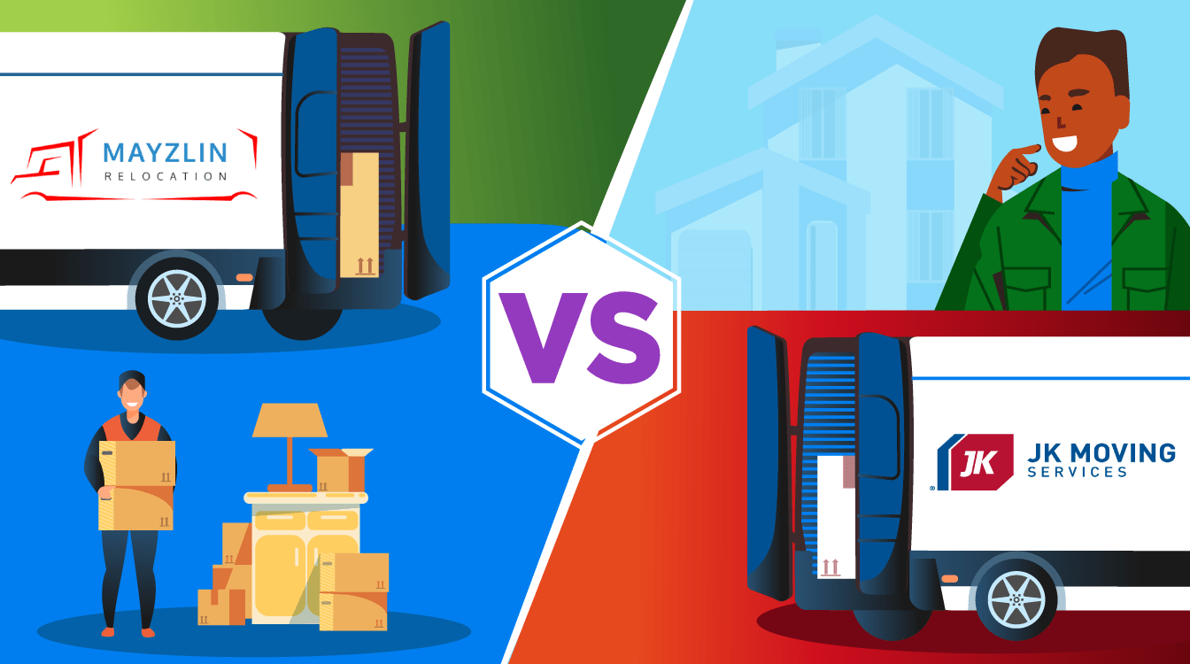 Mayzlin Relocation vs. JK Moving Services (2025 Comparison)