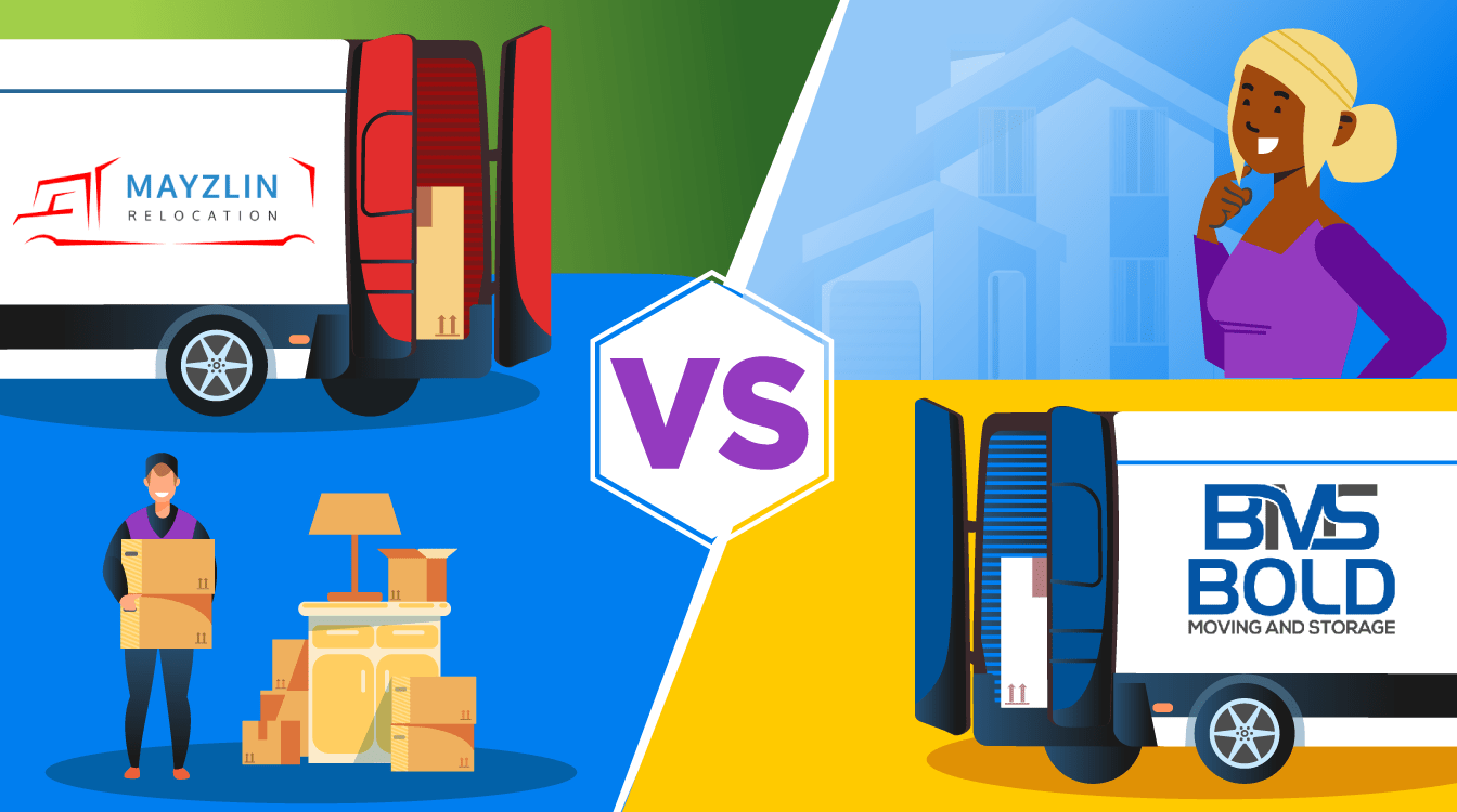 Mayzlin Relocation vs. Bold Moving and Storage (2025 Comparison)